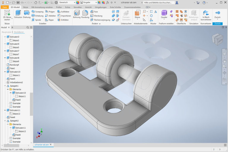 3D CAD Konstruktion Service und Konstruktionsrichtlinien